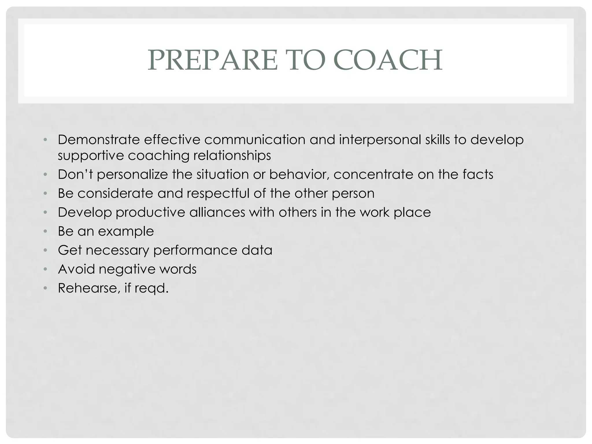 Constructive coaching & feedback 1.1 | PPTX