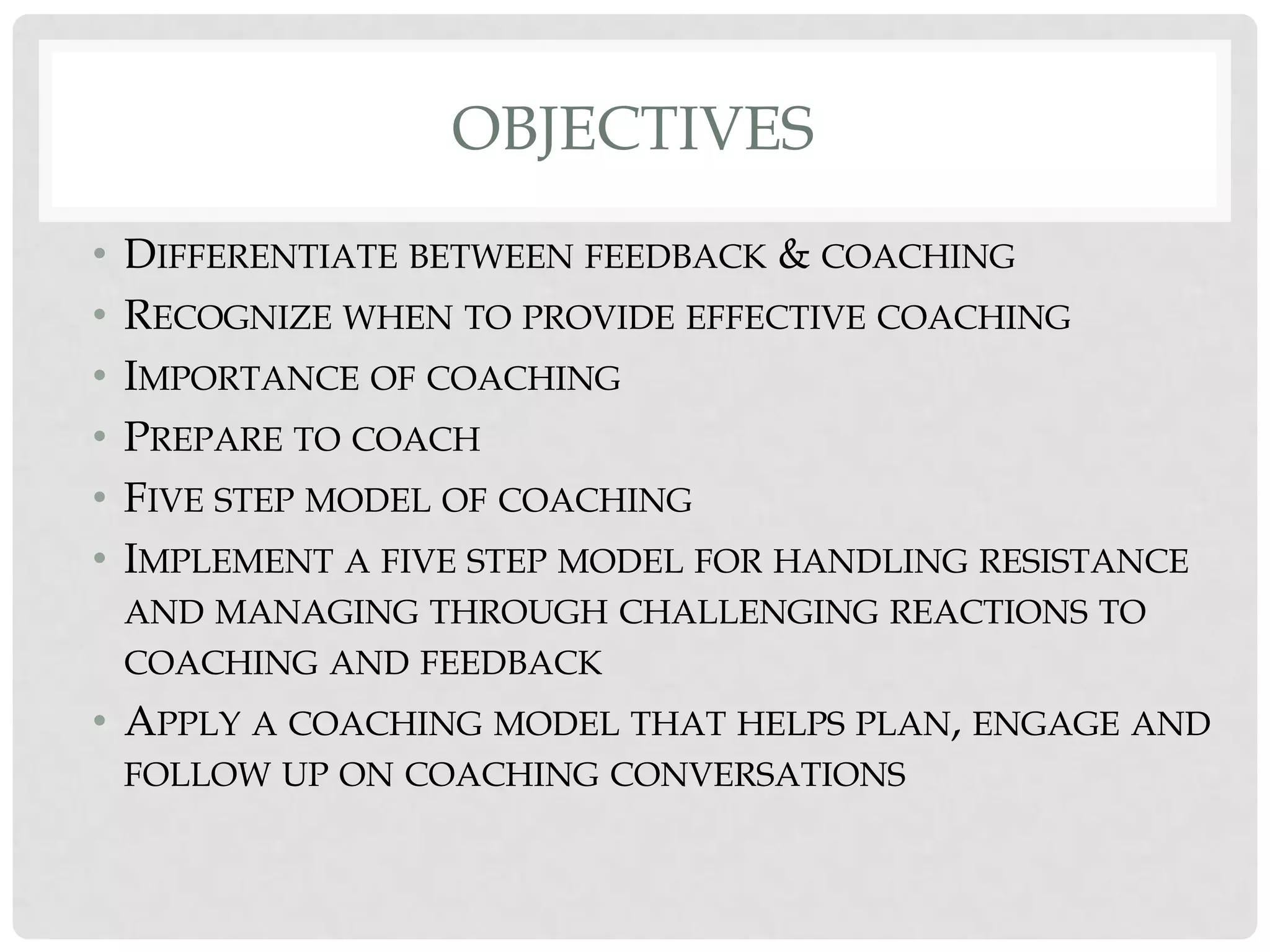 Constructive coaching & feedback 1.1 | PPTX