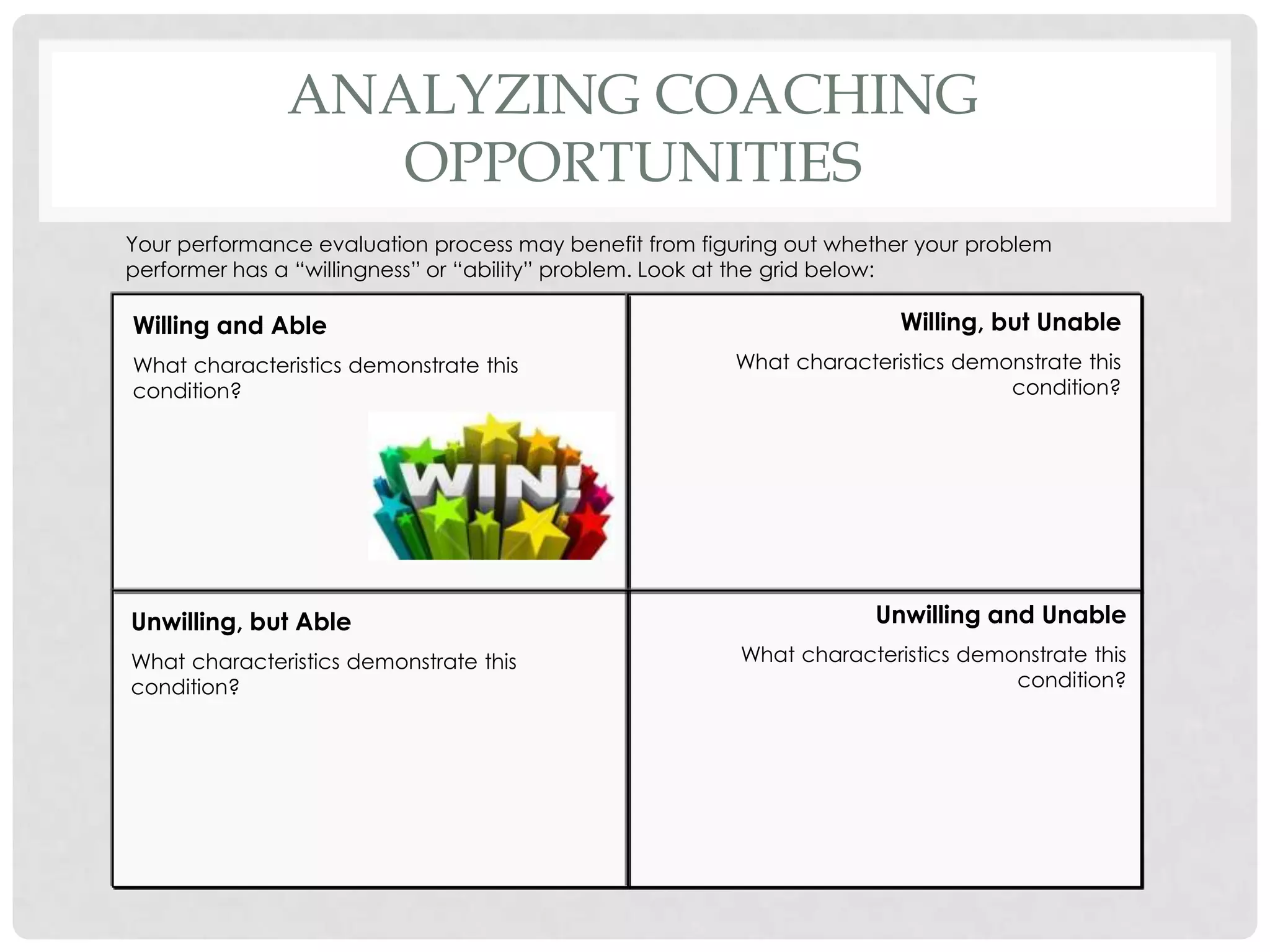 Constructive coaching & feedback 1.1 | PPTX