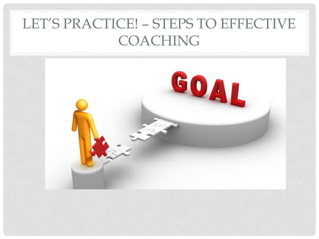 Constructive coaching & feedback 1.1 | PPTX | Human Resources | Business