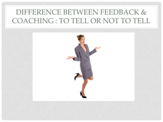 Constructive coaching & feedback 1.1 | PPTX