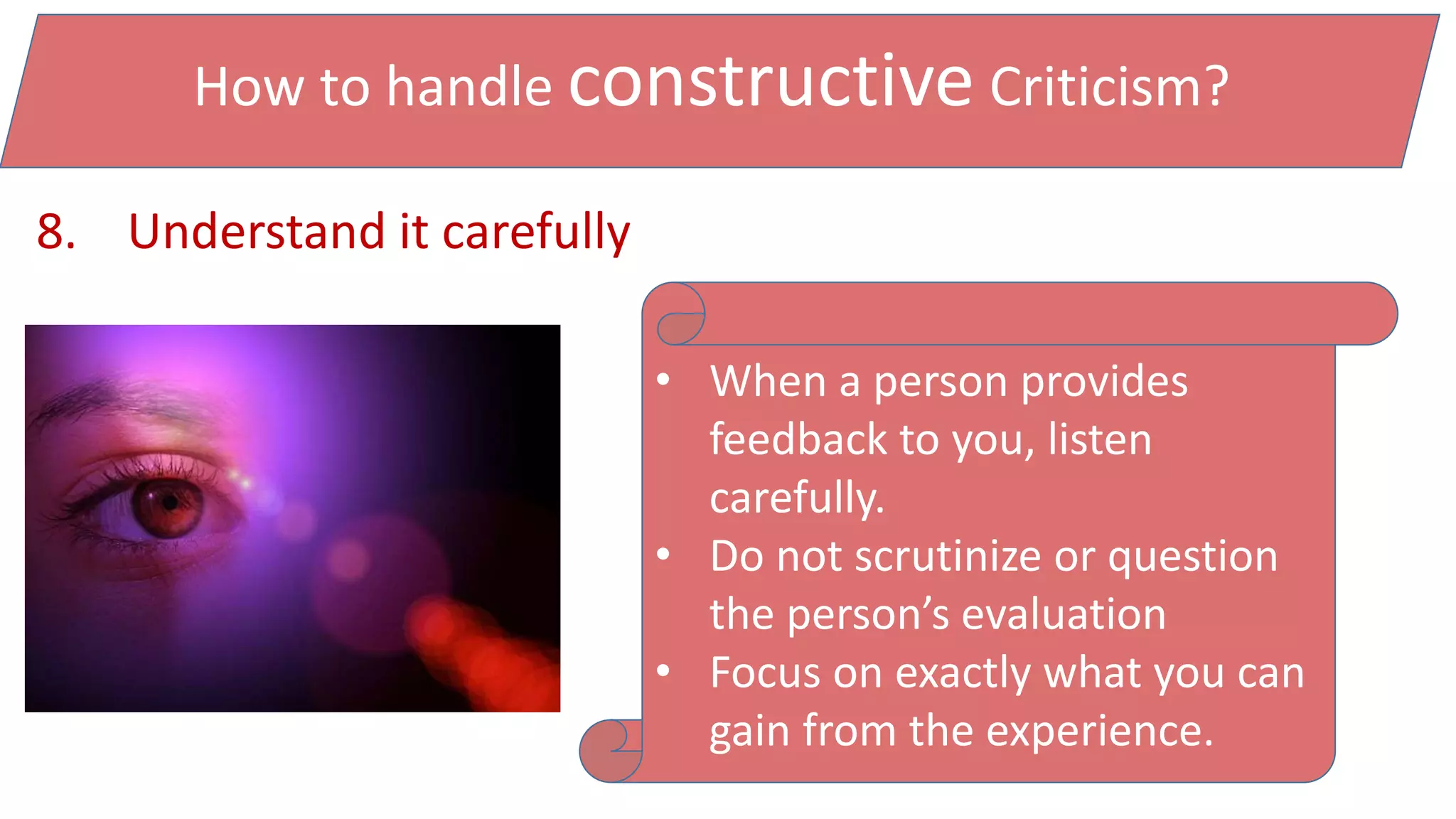 Constructive criticism | PPTX