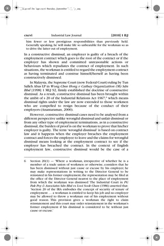 Constructive dismissal and its HR implications | PDF