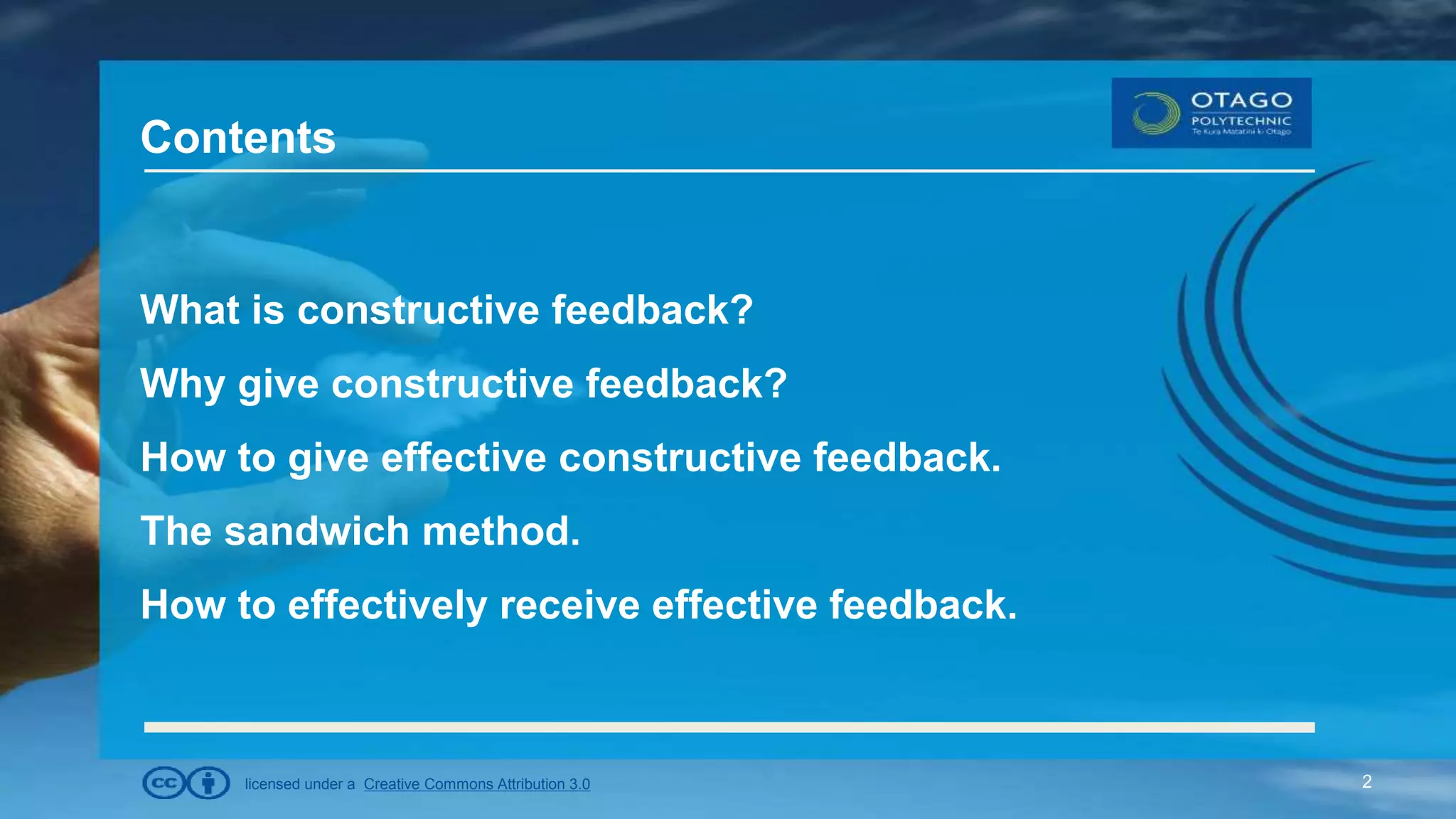 Giving and Receiving Constructive Feedback Powerpoint | PPTX