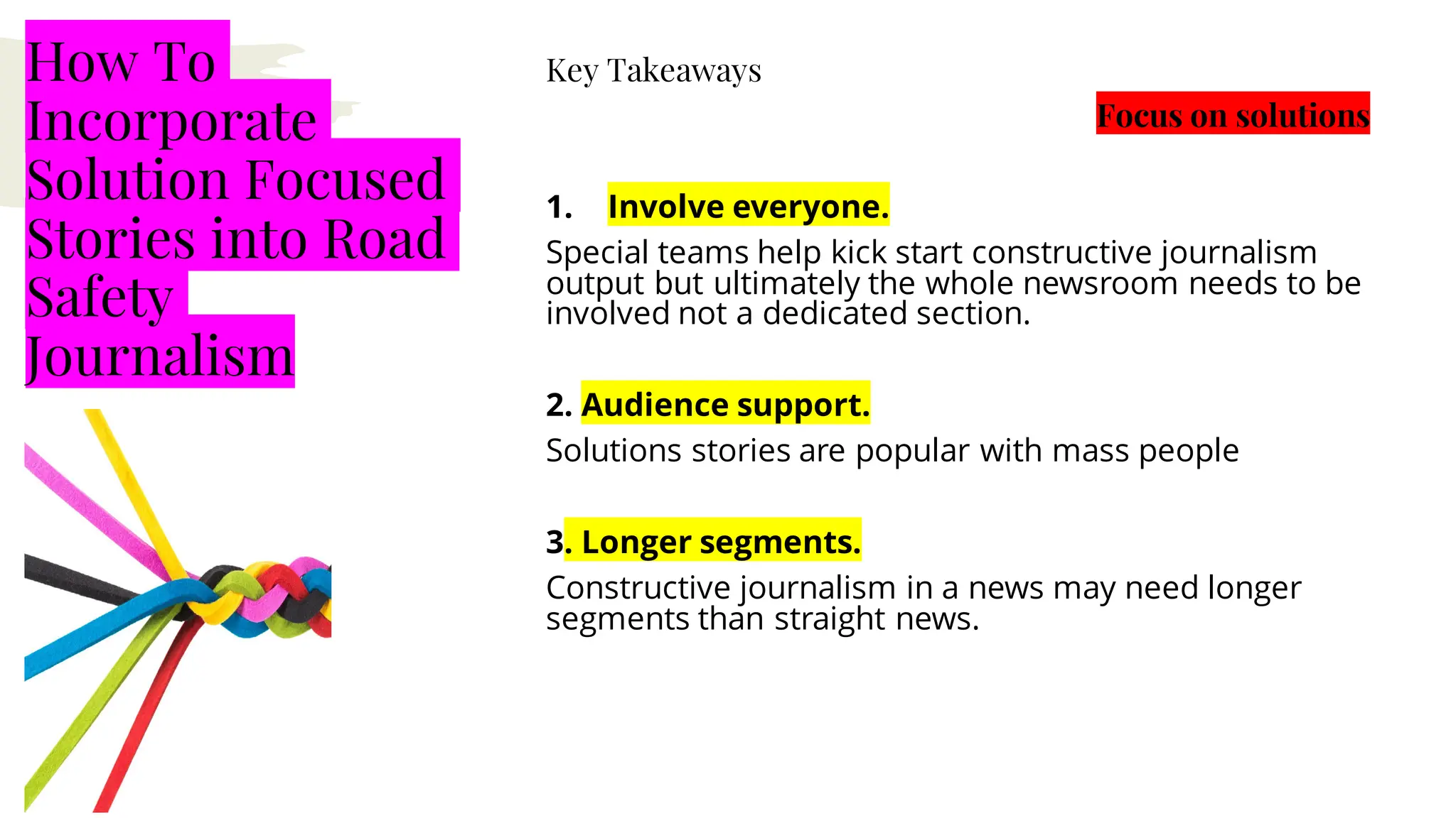 Constructive Journalism for Road Safety! | PDF