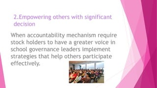 Constructive leadership for school improvement | PPT