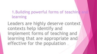 Constructive leadership for school improvement | PPT