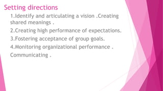 Constructive leadership for school improvement | PPT