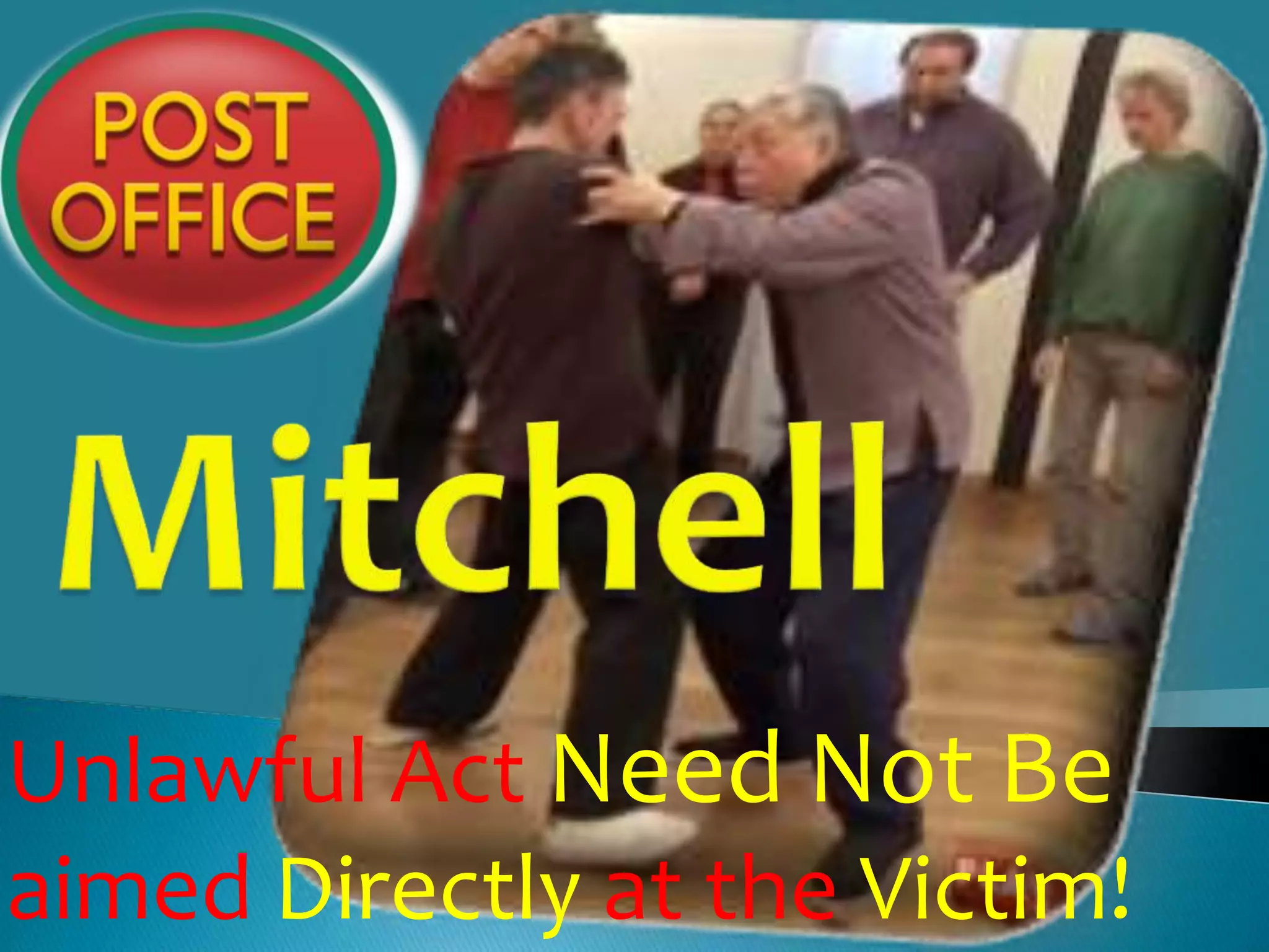 Constructive Manslaughter | PPTX