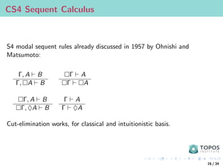 Constructive Modalities | PDF