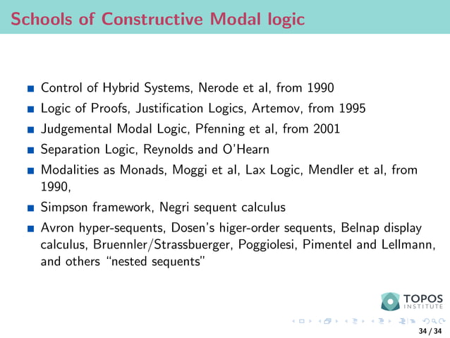 Constructive Modalities | PDF