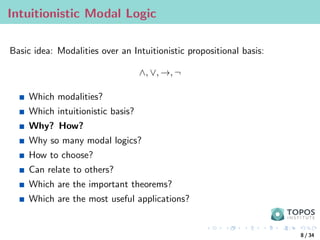 Constructive Modalities | PDF