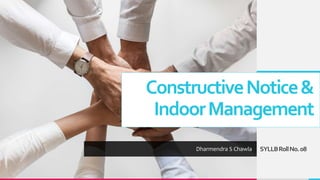 Constructive notice & Indoor management.pptx
