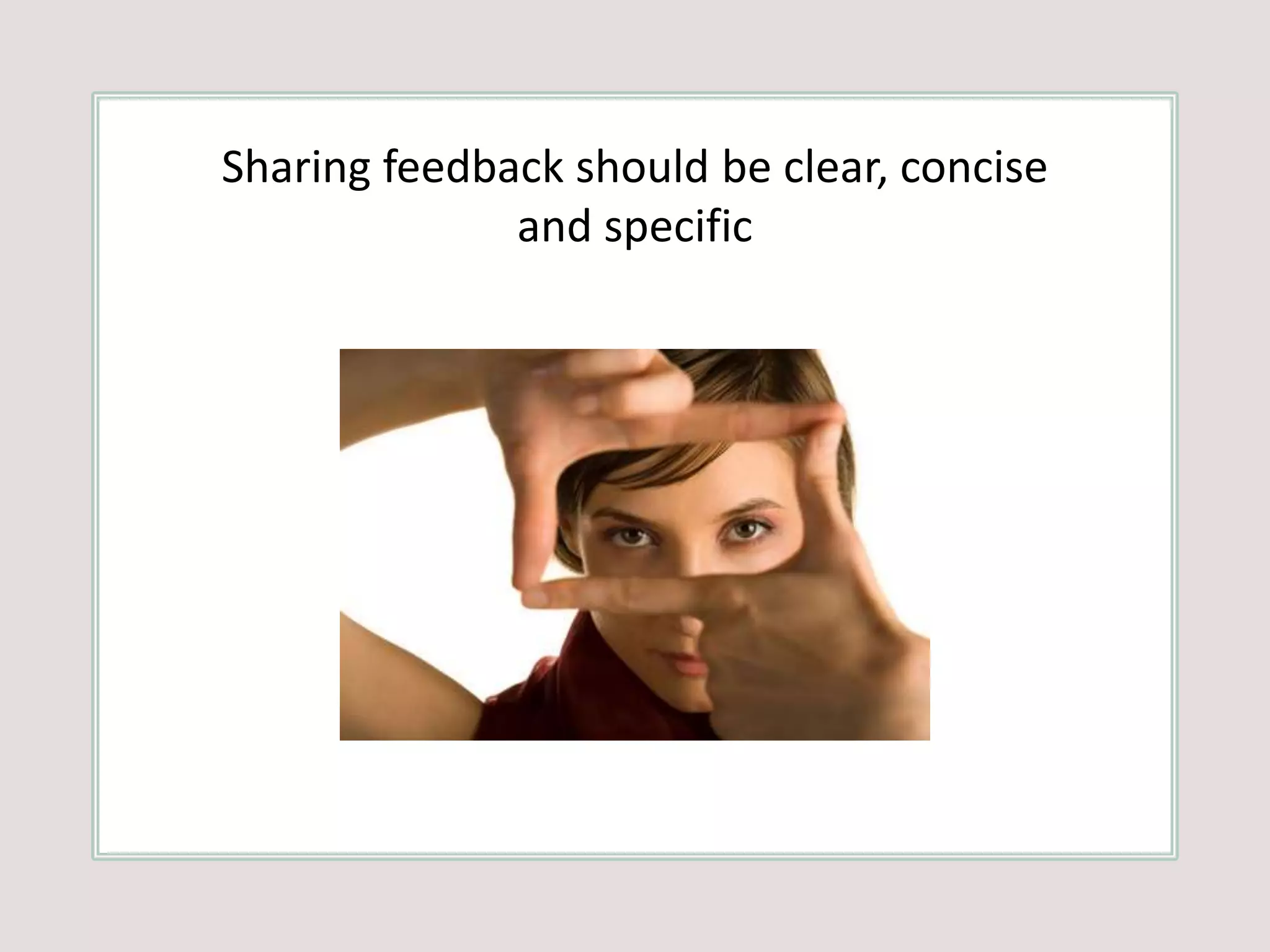 Constructive performance feedback | PPTX