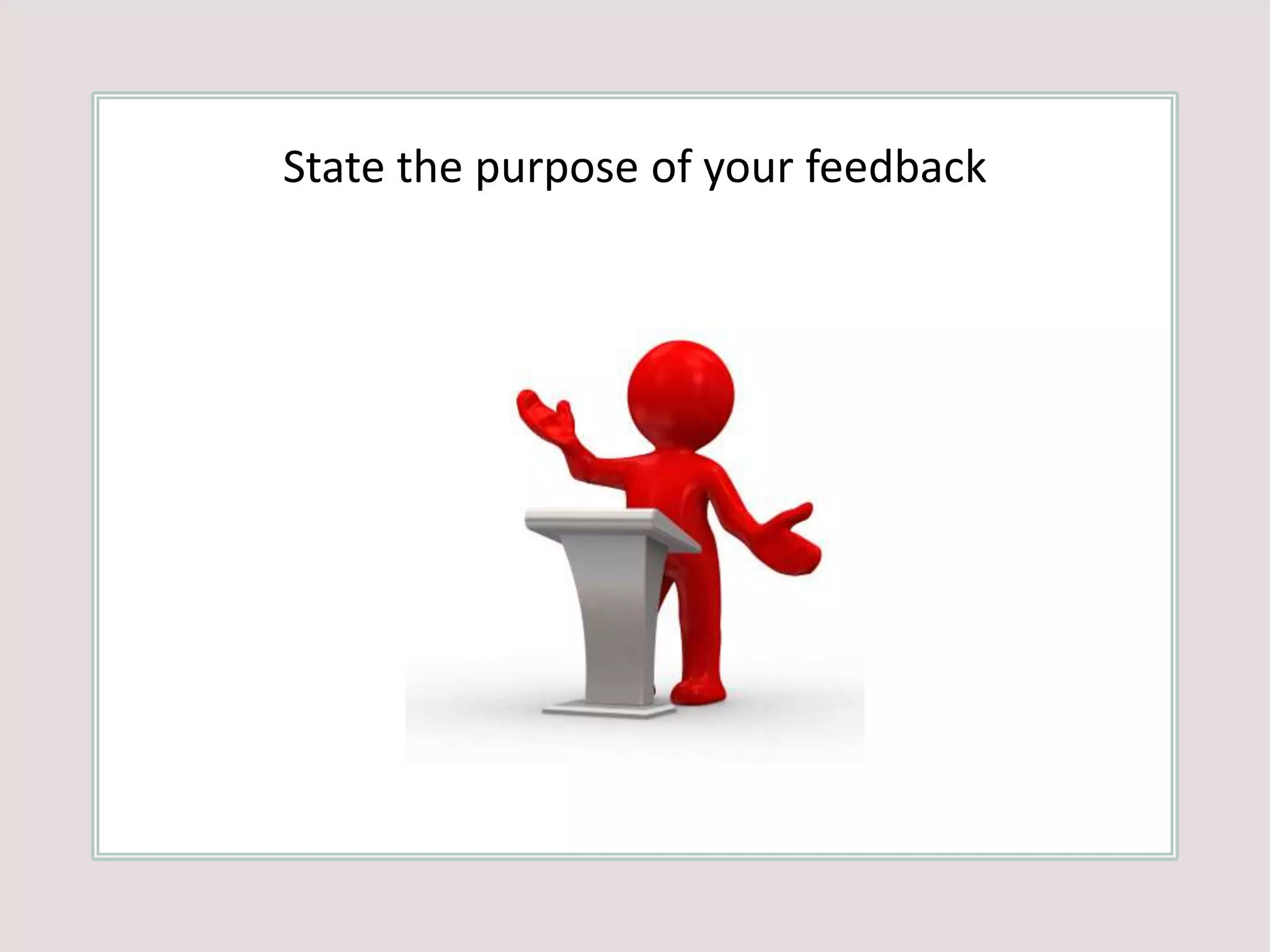 Constructive performance feedback | PPTX