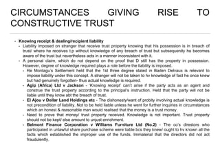 Constructive Trust | PPT