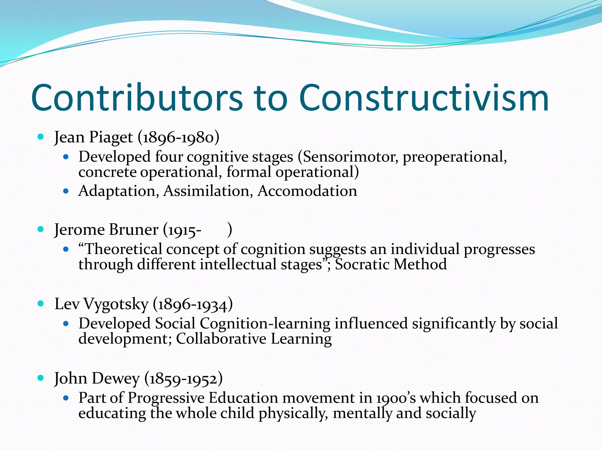 Constructivism | PPTX