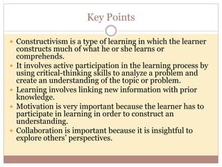 Constructivism | PPTX