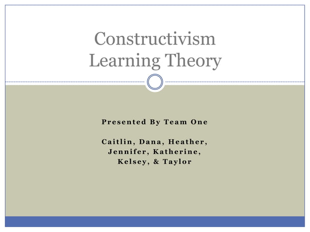 Constructivism | PPT