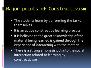 Constructivism | PPTX