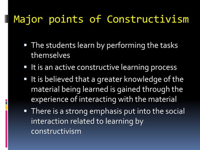 Constructivism | PPTX