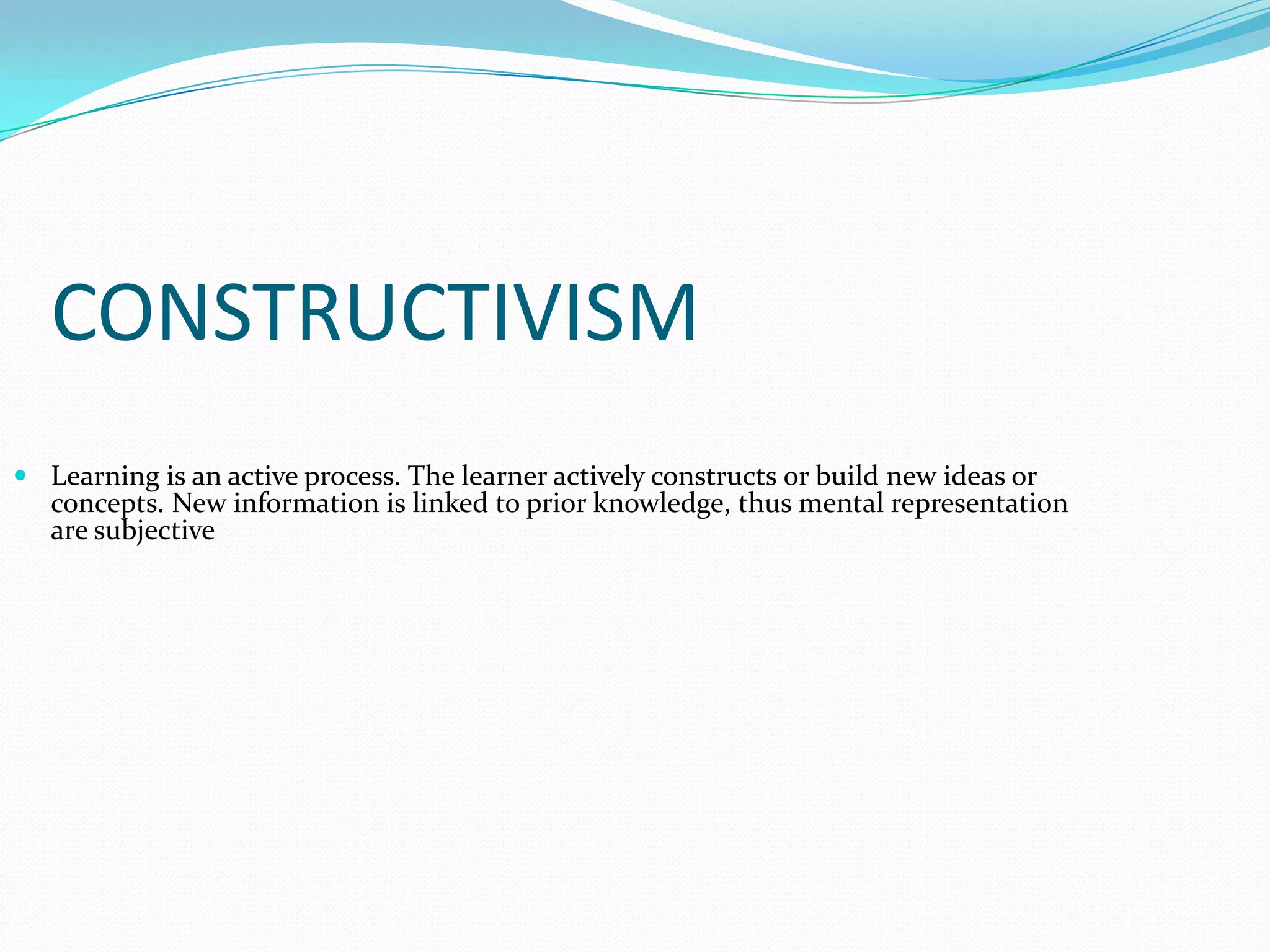 Constructivism | PPTX