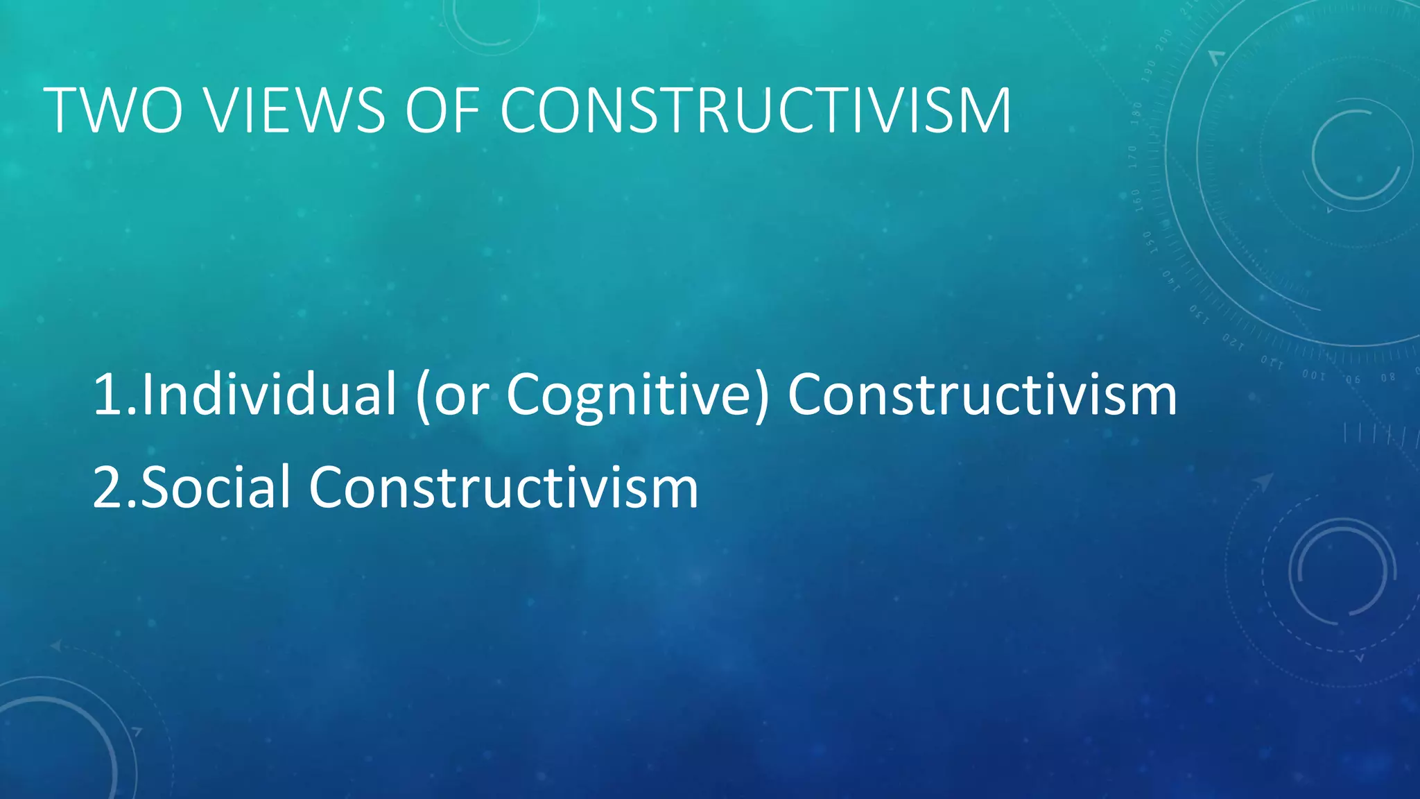 Constructivism | PPTX