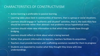 Constructivism | PPTX