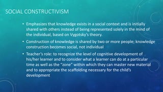 Constructivism | PPTX