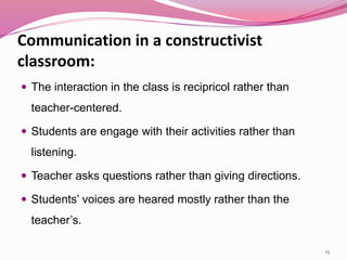Learning Theory (Constructivism) | PPTX