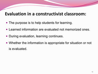 Learning Theory (Constructivism) | PPTX