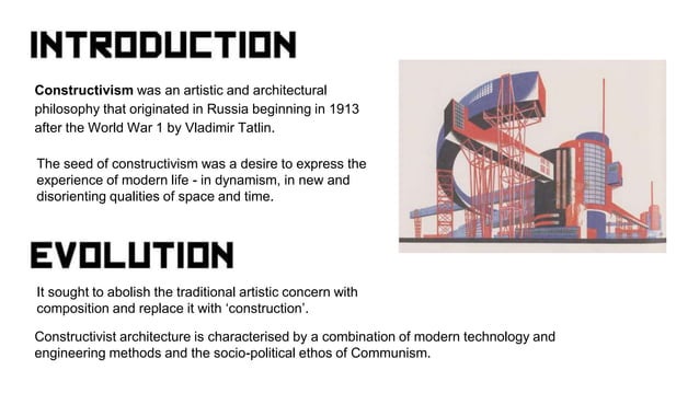 Constructivism | PPTX | Modern Art | Fine Art
