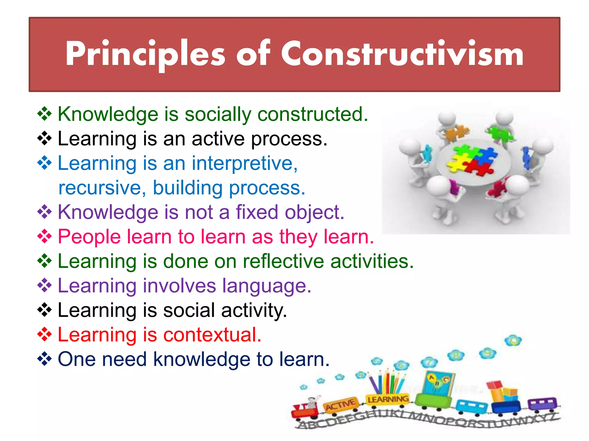 Constructivism - In Education | PPTX