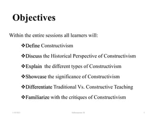 Constructivism | PPTX