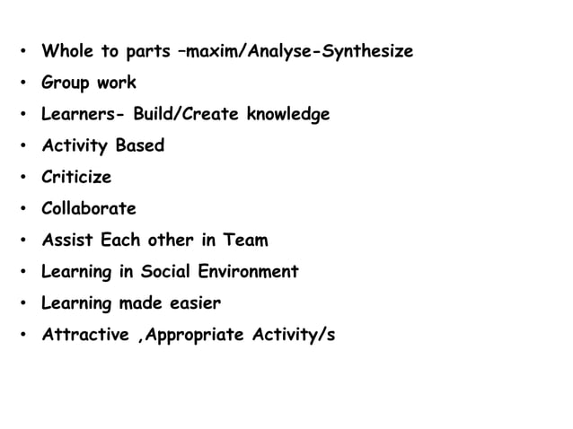 Constructivism, Constructivist Approach | PPT
