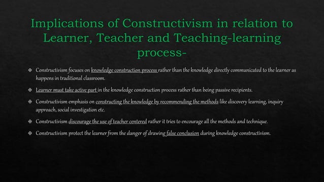 CONSTRUCTIVISM.pptx | Free Download