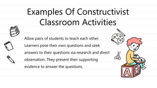 cONSTRUCTIVISM.concept of teaching. Learner | PPTX