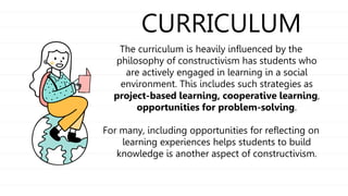 cONSTRUCTIVISM.concept of teaching. Learner | PPTX
