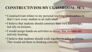 PRSENTATION ON CONSTRUCTIVISM FOR PHD STUDENTS | PPT | Free Download