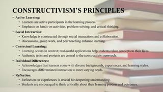 PRSENTATION ON CONSTRUCTIVISM FOR PHD STUDENTS | PPT | Free Download