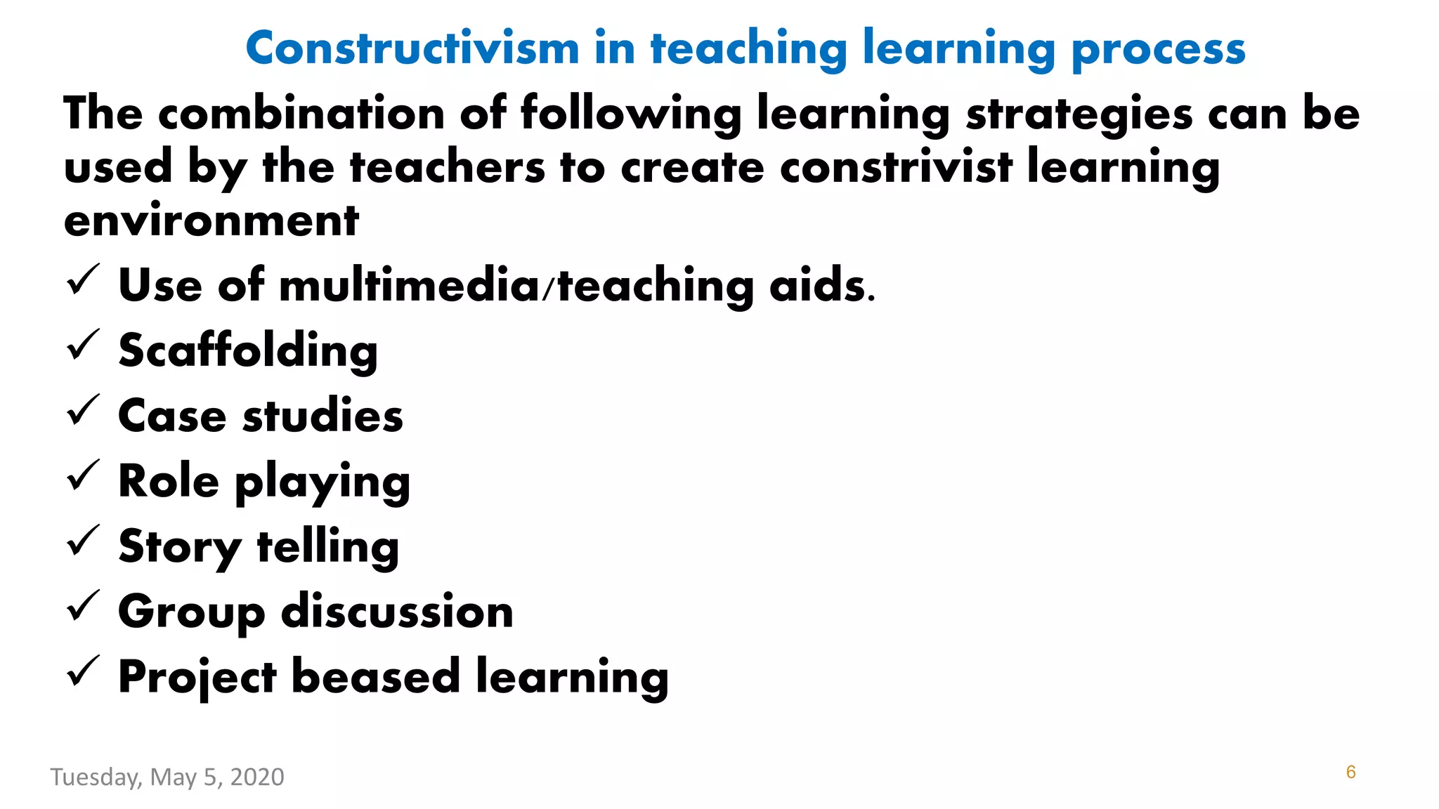 Constructivism | PPTX