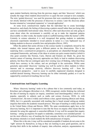 Constructivism%20as%20 educational%20theory | PDF