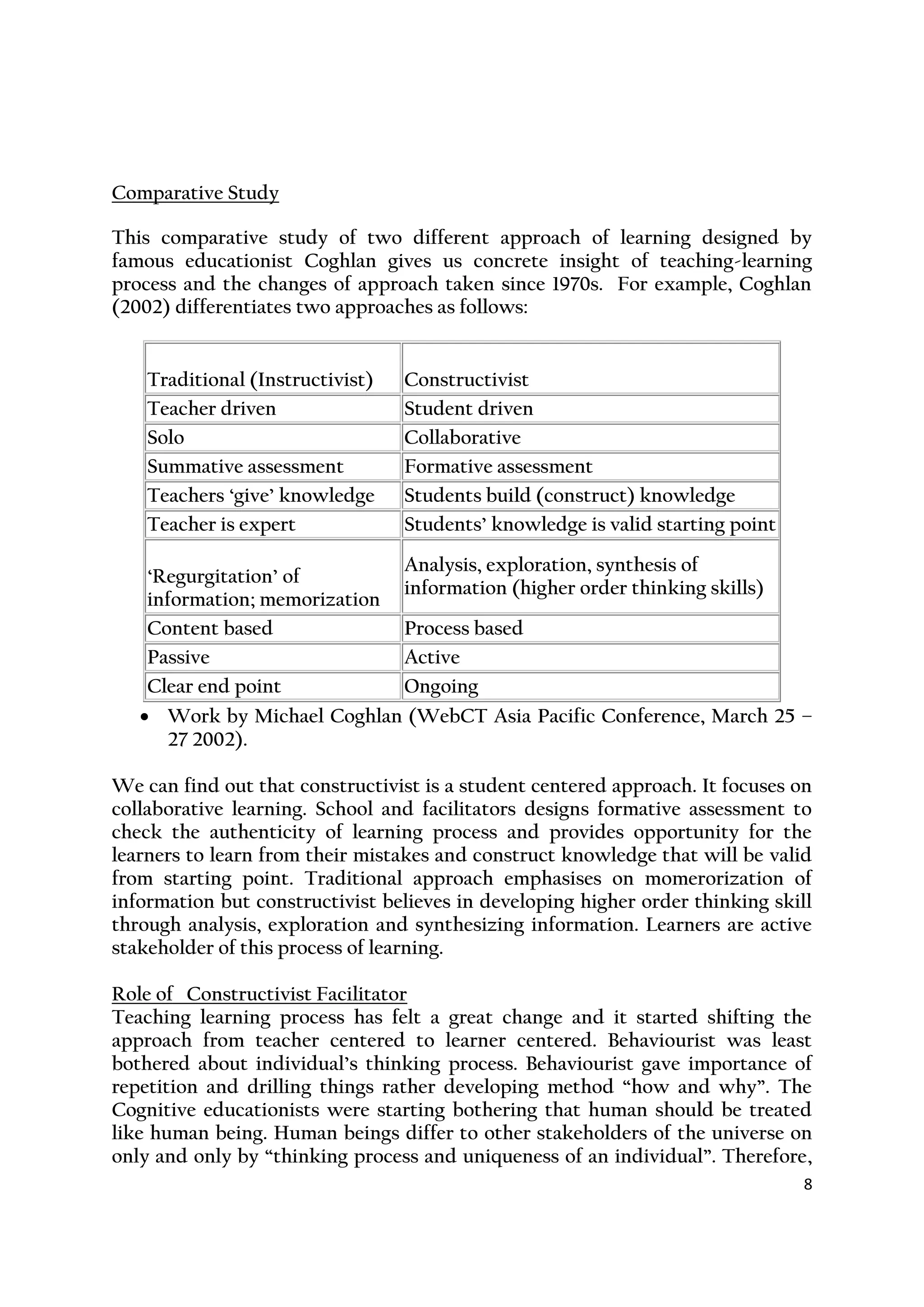 Constructivism a Methodical Learning Approach | PDF
