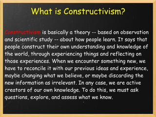 Constructivism and the_5_e_s | PDF | Primary Education | Education