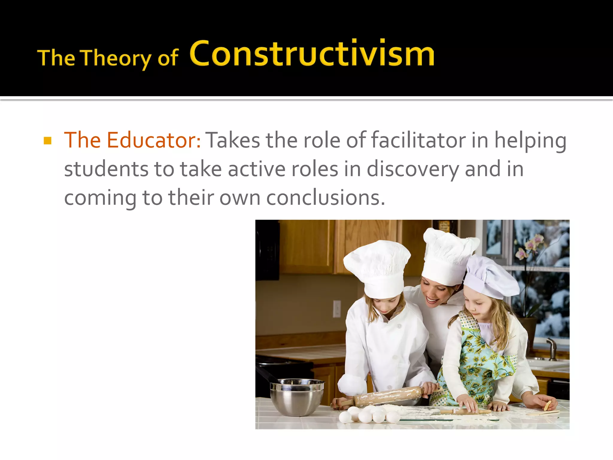 Constructivism and the montessori educational method | PDF
