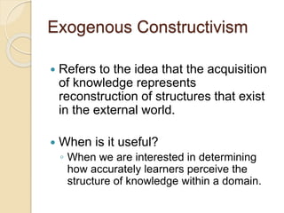Constructivism in education dr lu | PPTX