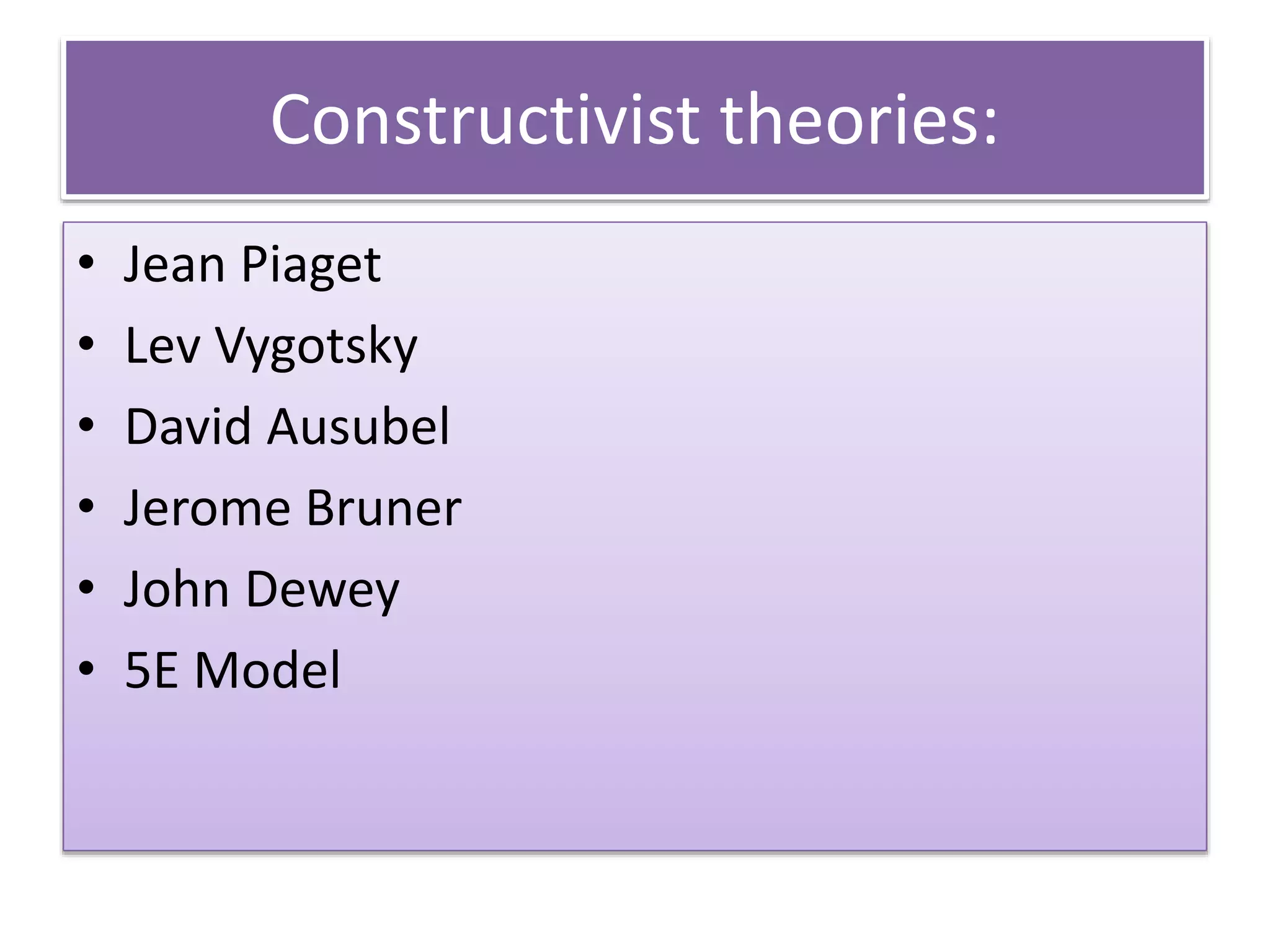 Constructivism in science education | PPTX