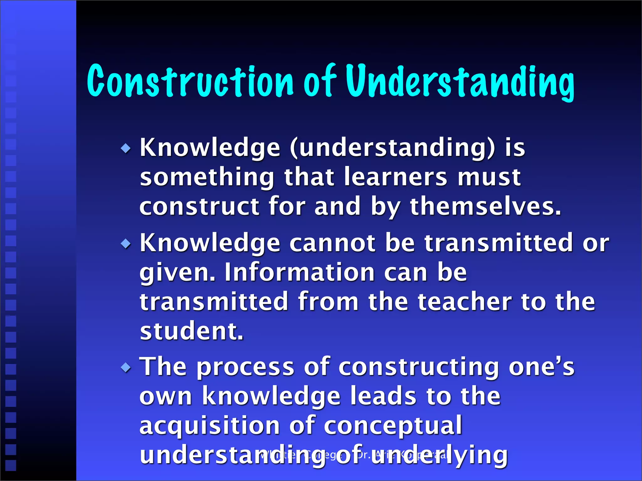 Constructivism Overview | ZIP