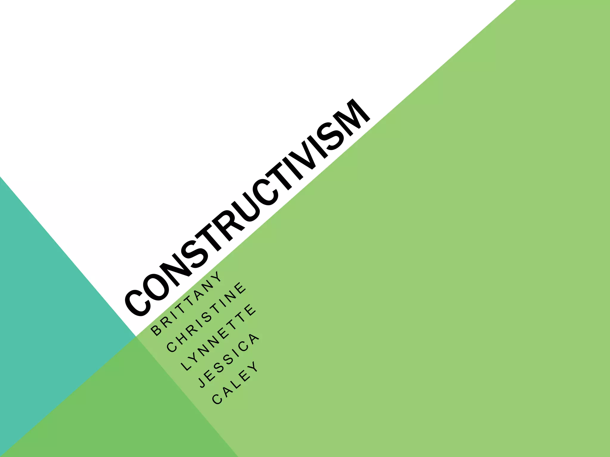 Constructivism PowerPoint | PPTX