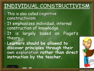 Constructivism ppt (1) | PPTX
